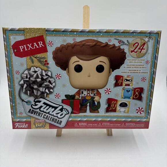 Funko | Design | Funko Pop Pocket Disney Pixar 24 Piece Advent Calendar ...